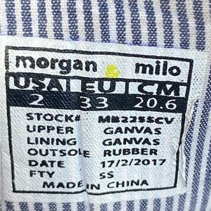 Morgan & Milo | Shoes | Morgan Milo Easy Velcro Closure Sneaker Worn ...